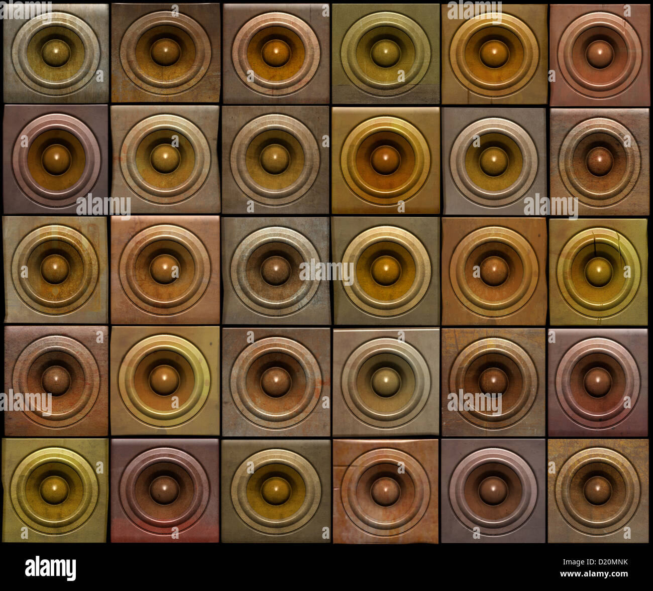 3d render of grunge sound-system deejay dj set Stock Photo - Alamy