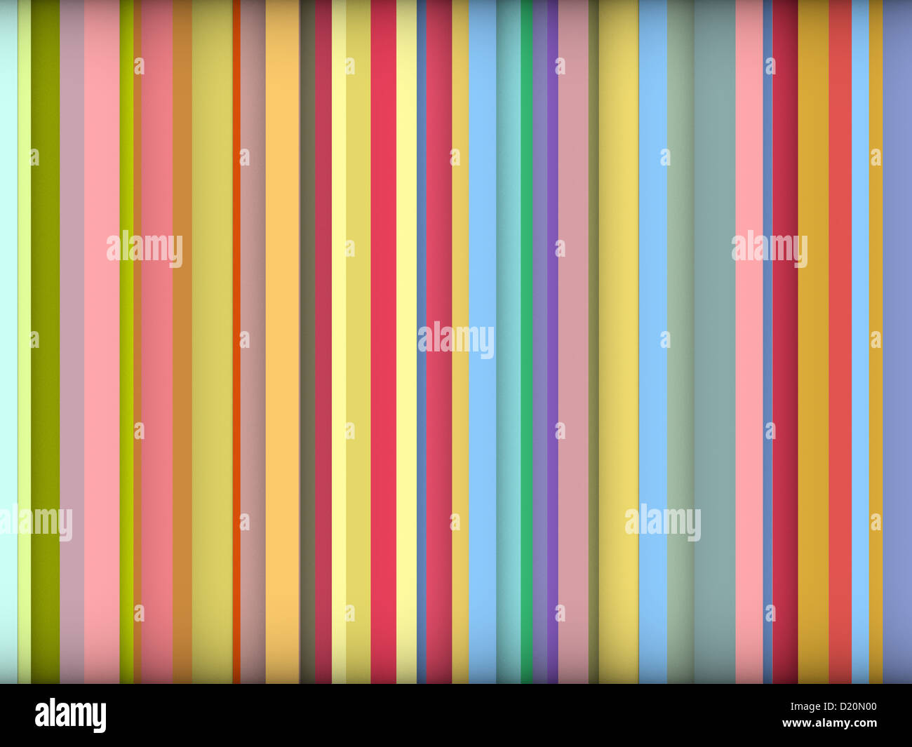 3d rainbow color abstract striped backdrop render Stock Photo - Alamy