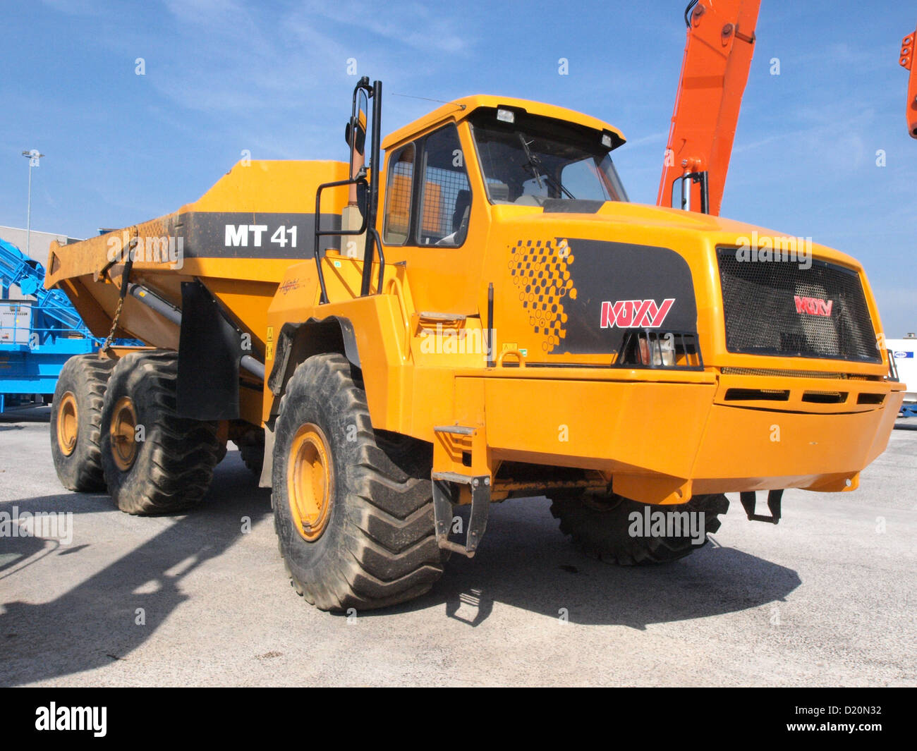 The Moxy MT41 is an articulated dump truck designed for efficient ...
