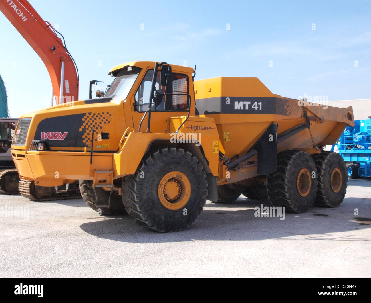 The Moxy MT41 is an articulated dump truck designed for heavy-duty ...