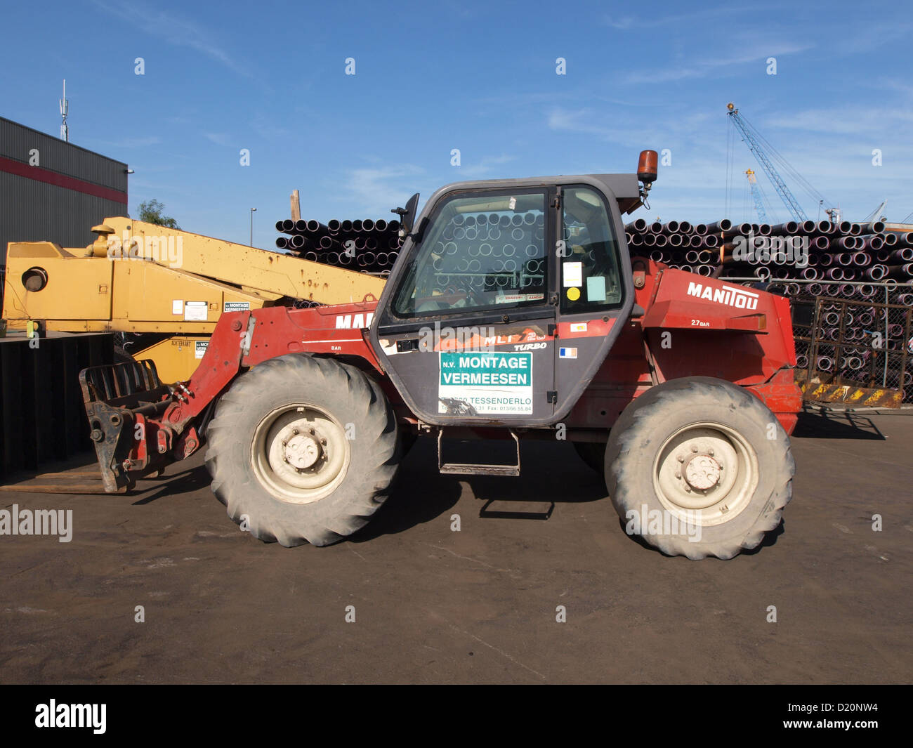 The Manitou MLT 720 Turbo is a telehandler known for its versatility in ...