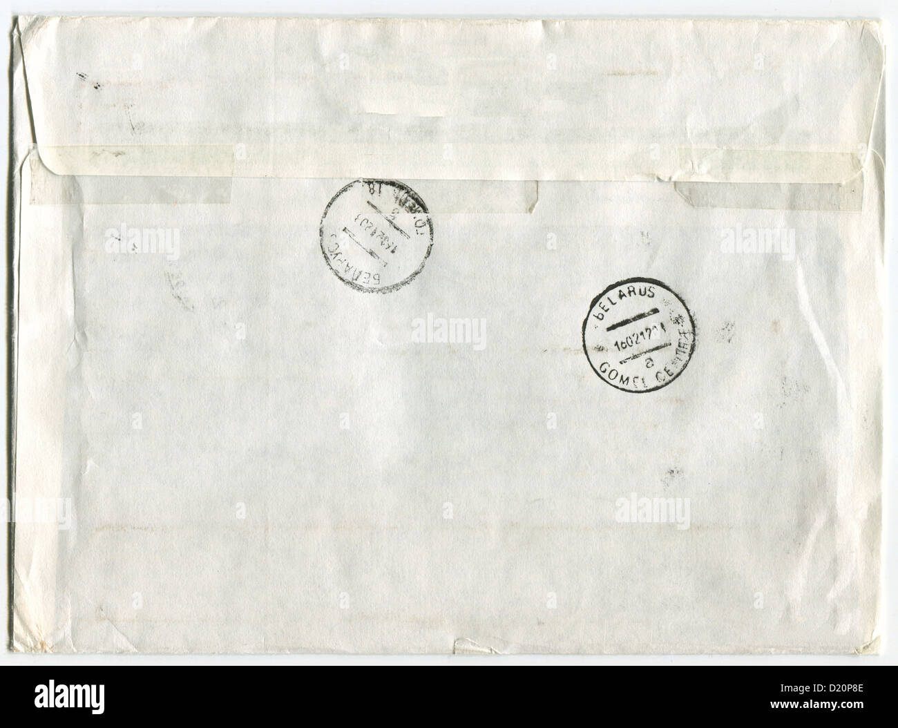 Post envelope, background Stock Photo - Alamy