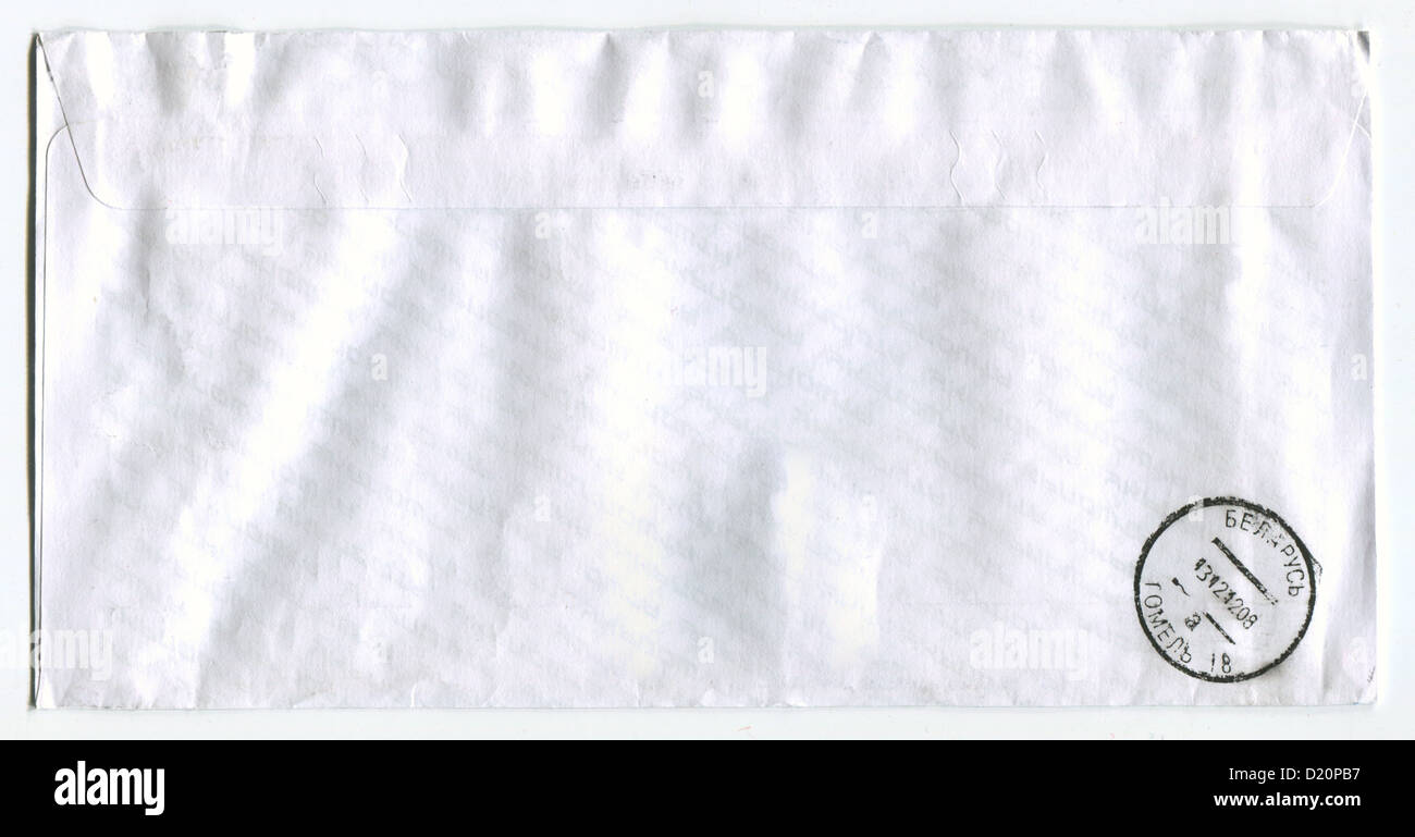 Post envelope, background Stock Photo - Alamy
