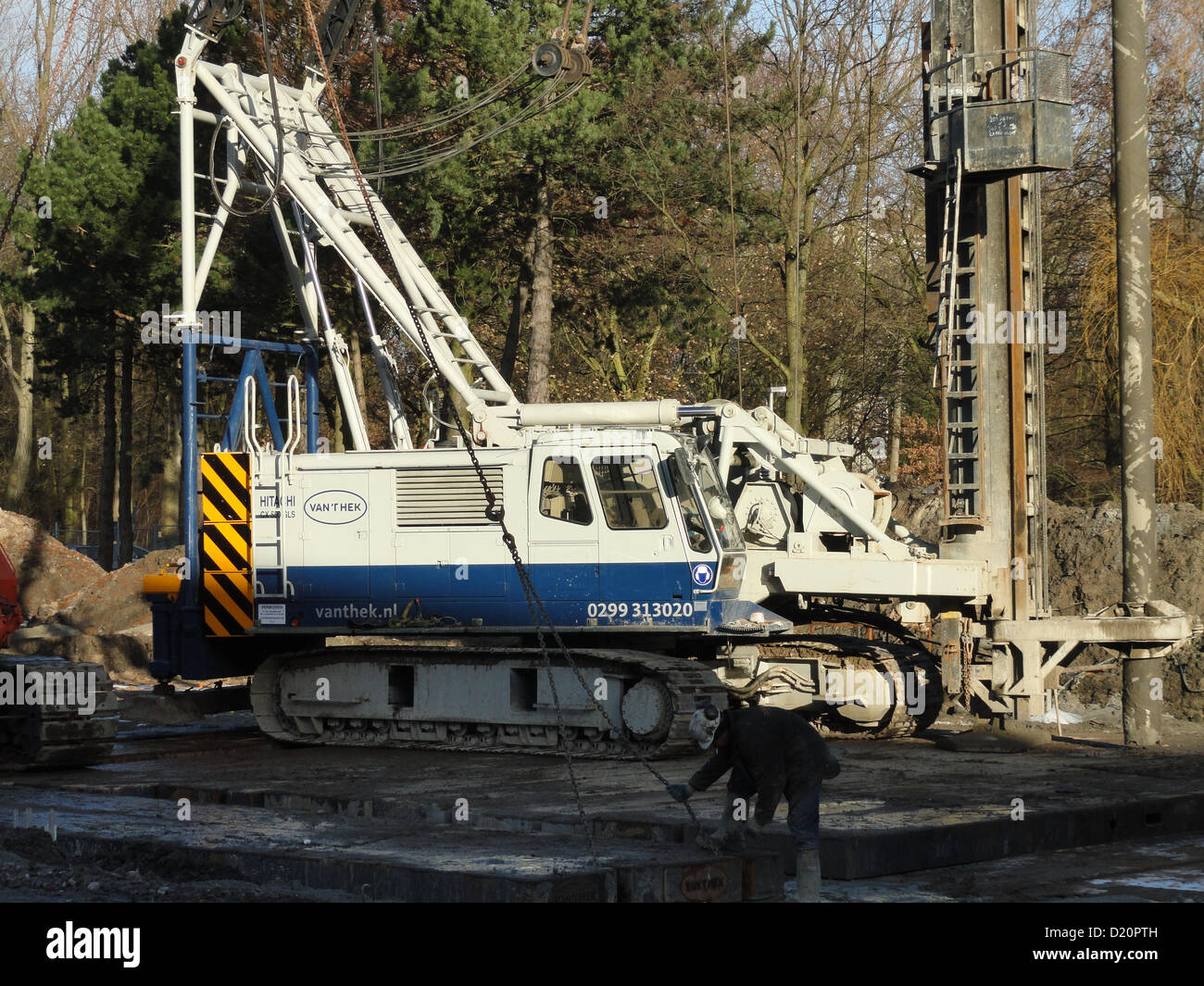 The Hitachi Crawler Crane CL550 is a powerful and versatile machine ...