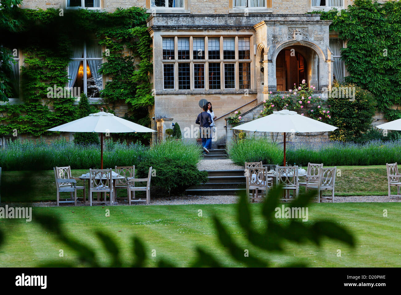 View of the Lower Slaughter Manor Hotel, Lower Slaughter ...