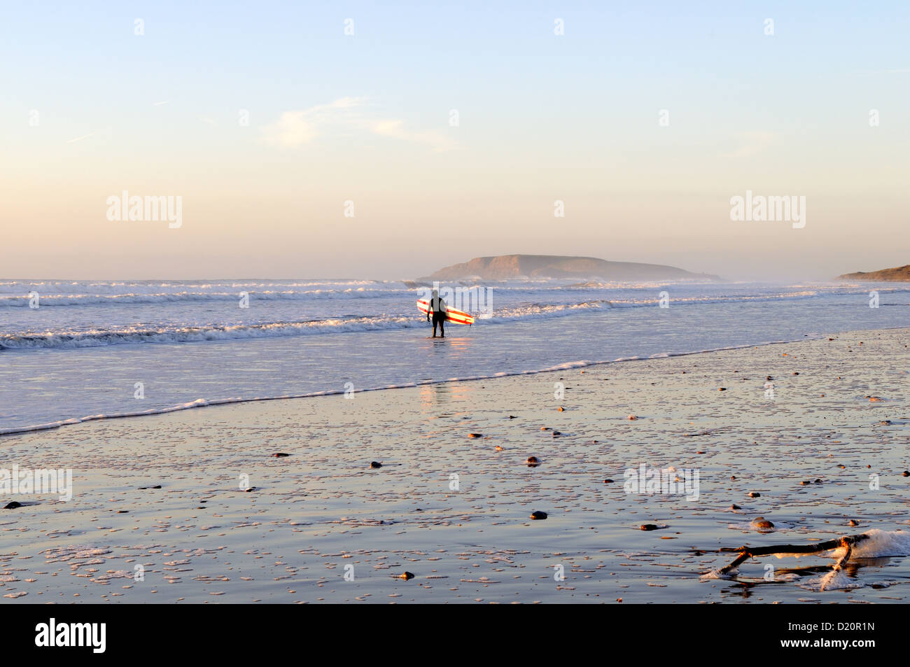 Llangennith beach wales hi-res stock photography and images - Alamy