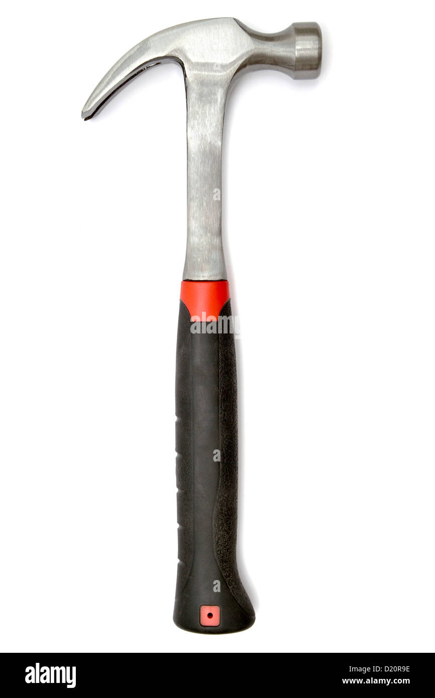 Hammer isolated on white background Stock Photo - Alamy