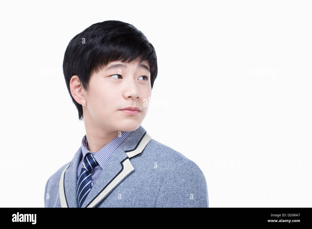 Teenager uniform behind hi-res stock photography and images - Alamy