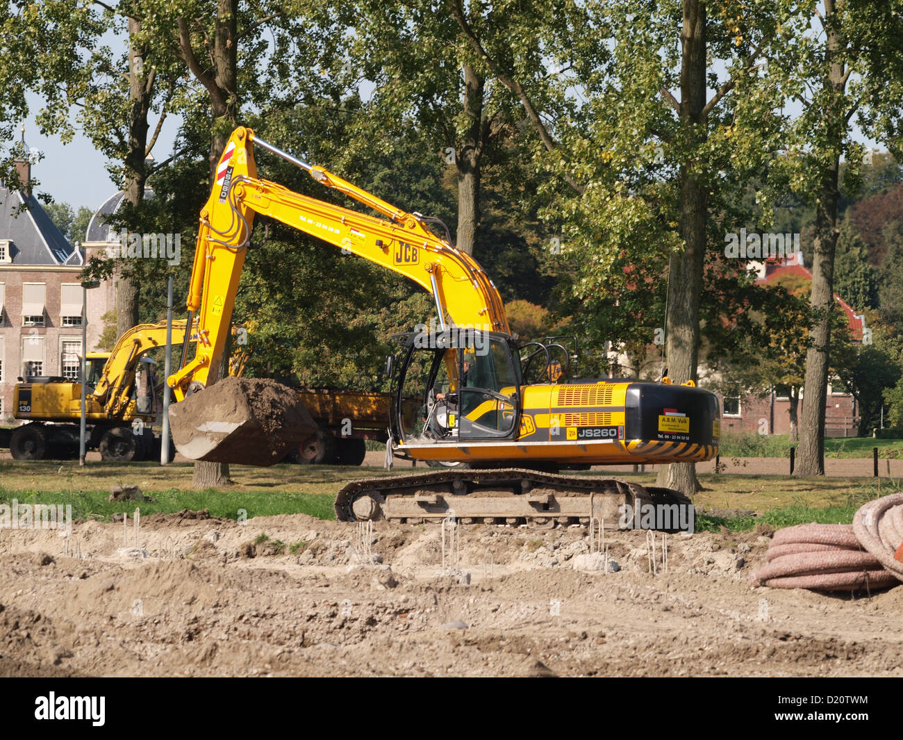 The JCB JS260 is a robust, heavy-duty excavator designed for ...