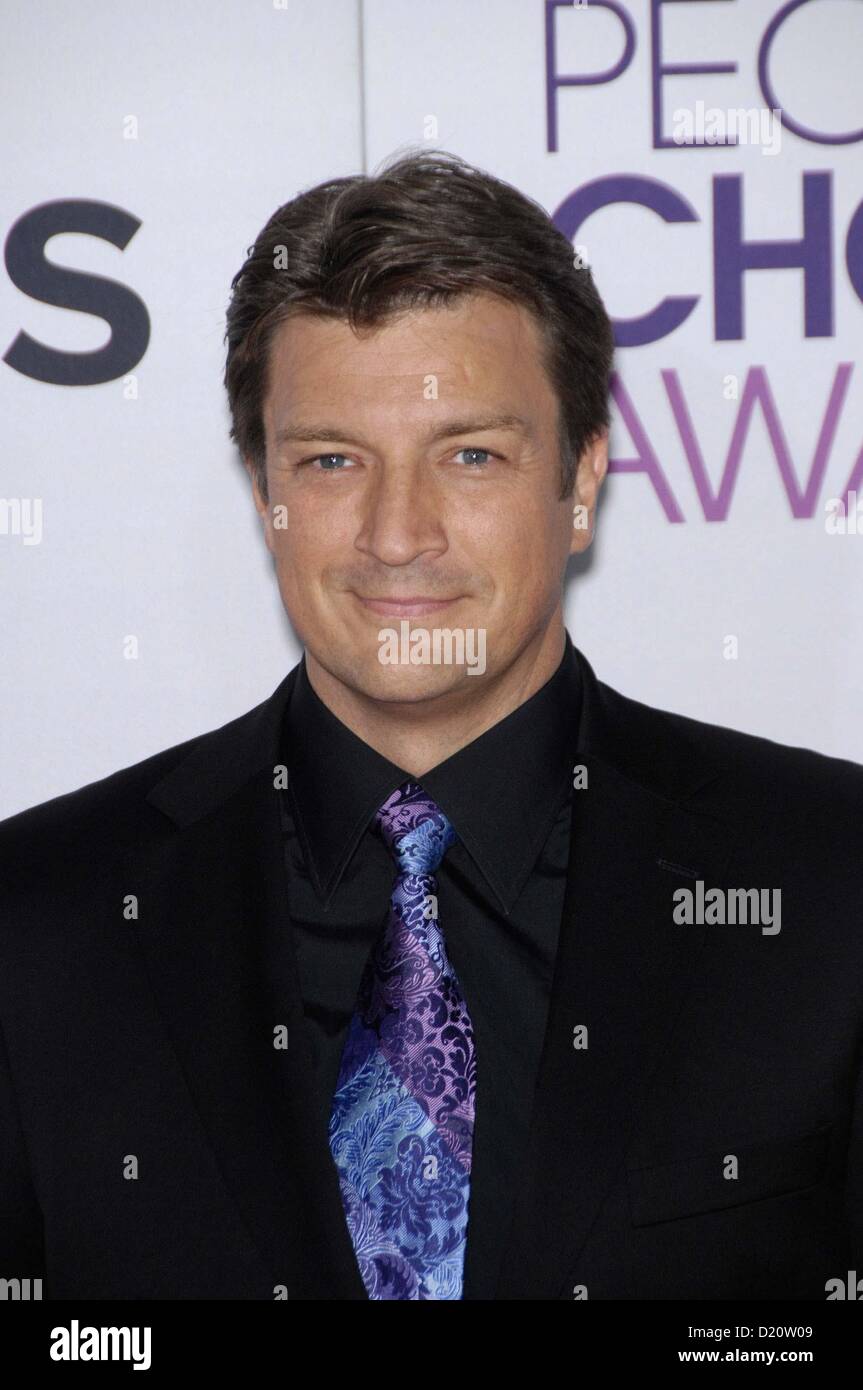 Jan. 9, 2013 - Hollywood, California, U.S. - Nathan Fillion during the ...
