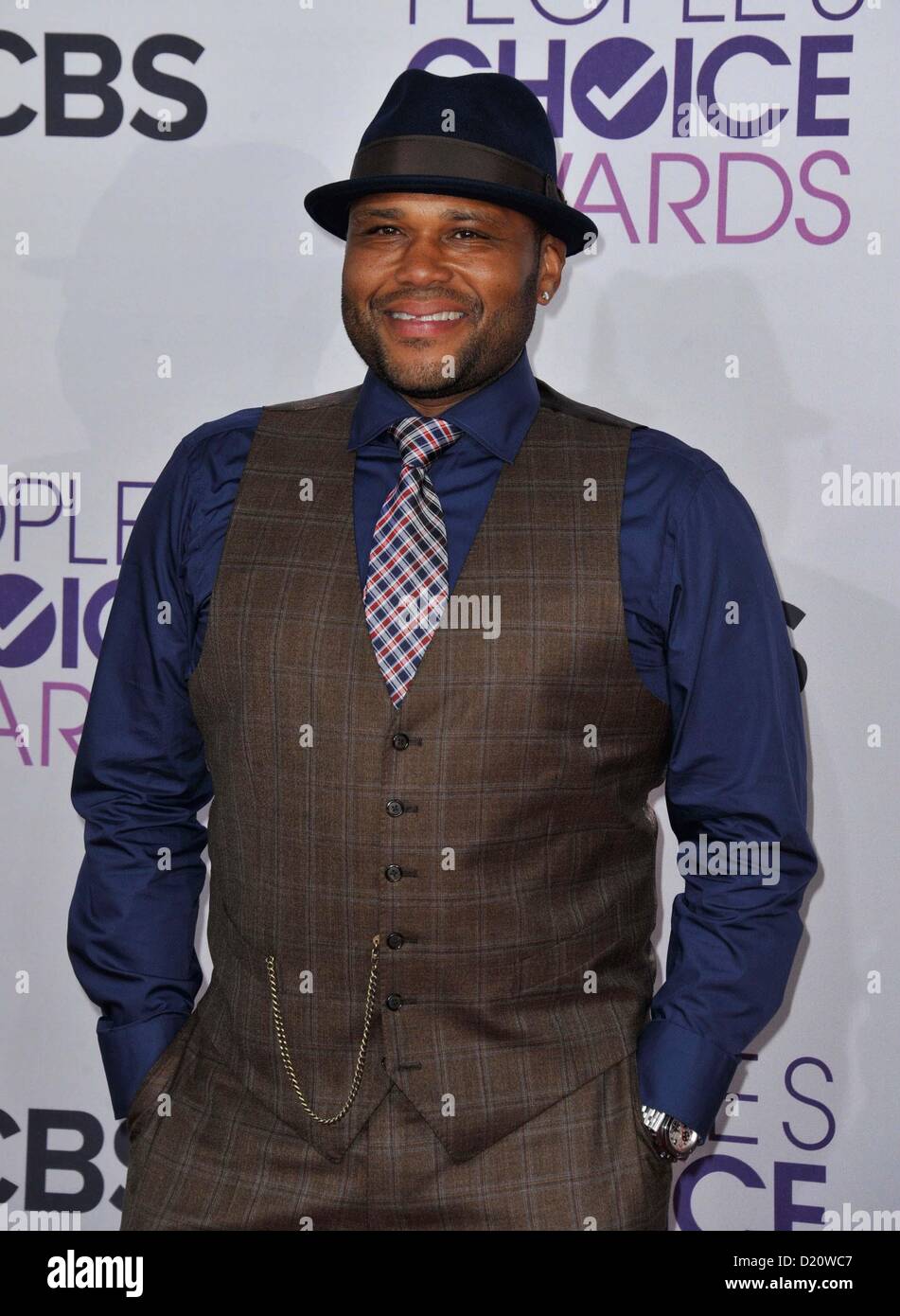 Jan. 9, 2013 - Los Angeles, California, U.S. - Anthony Anderson ...
