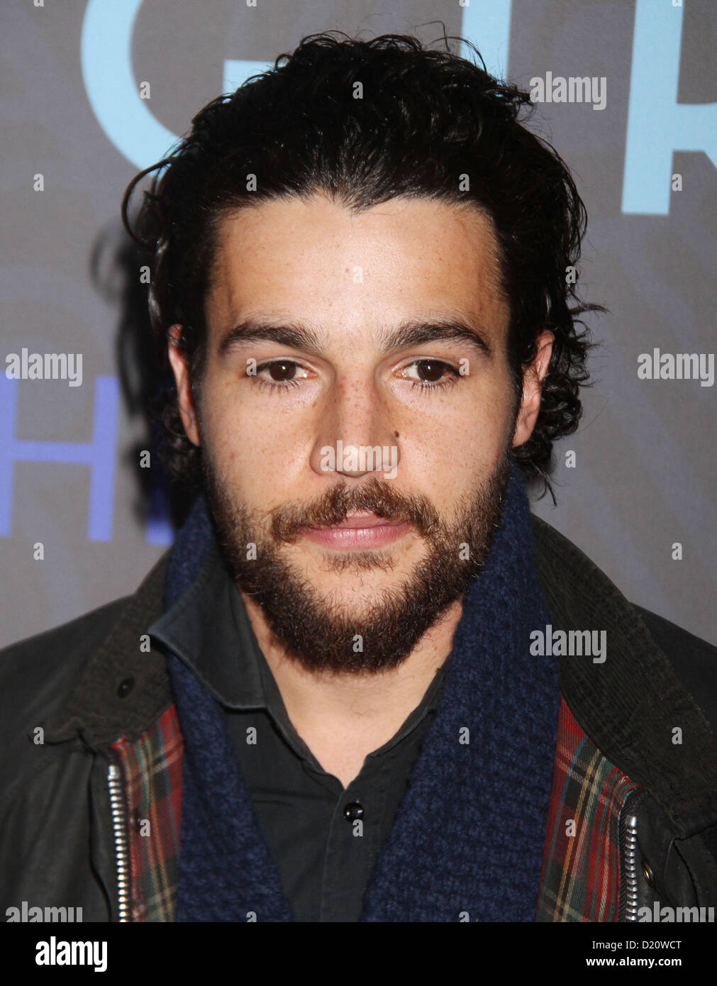 Jan. 9, 2013 - New York, New York, U.S. - Actor CHRISTOPHER ABBOTT ...