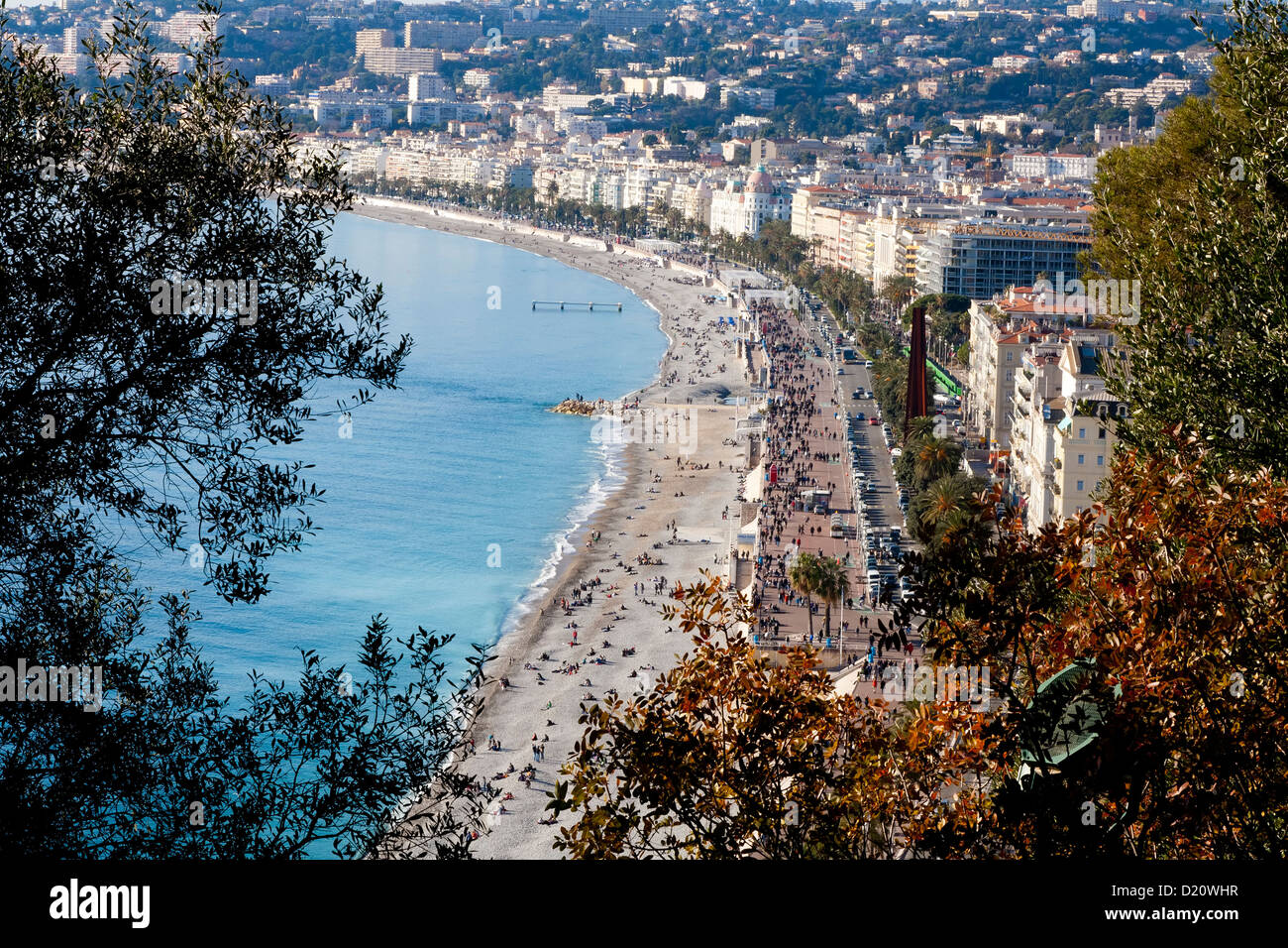 A mediterranean sea blue coast Stock Photo - Alamy
