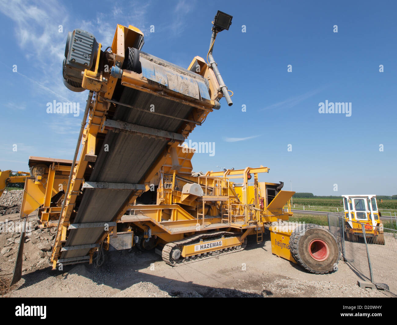 The Hazemag Crusher is an industrial machine designed for crushing ...