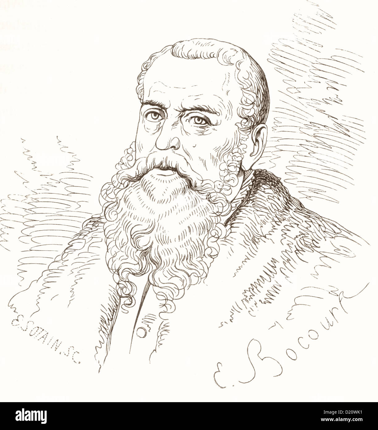 Woodcut by lucas cranach the elder hi-res stock photography and images ...