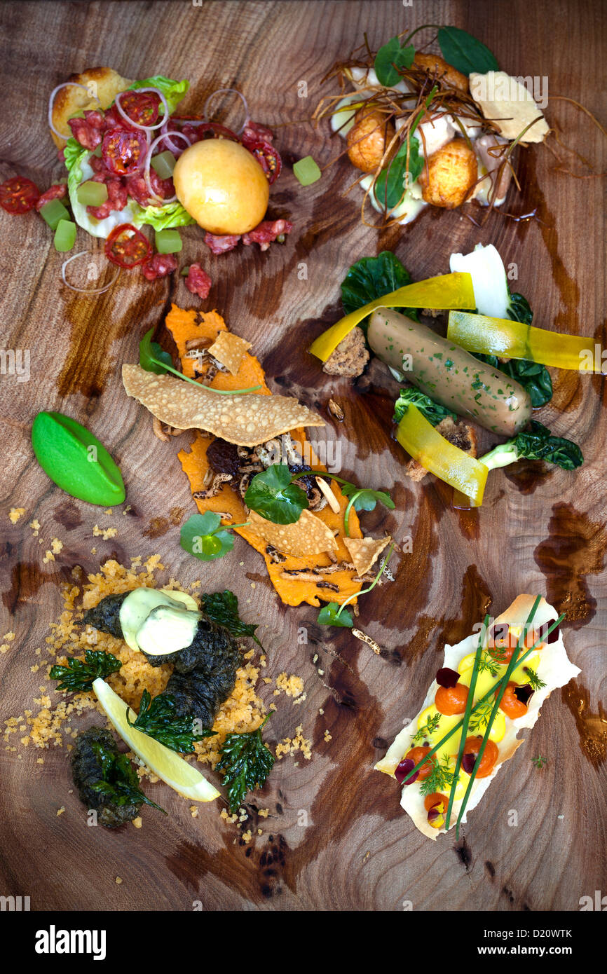 Chef Simon Rogans deconstructed take on popular british cuisine ...
