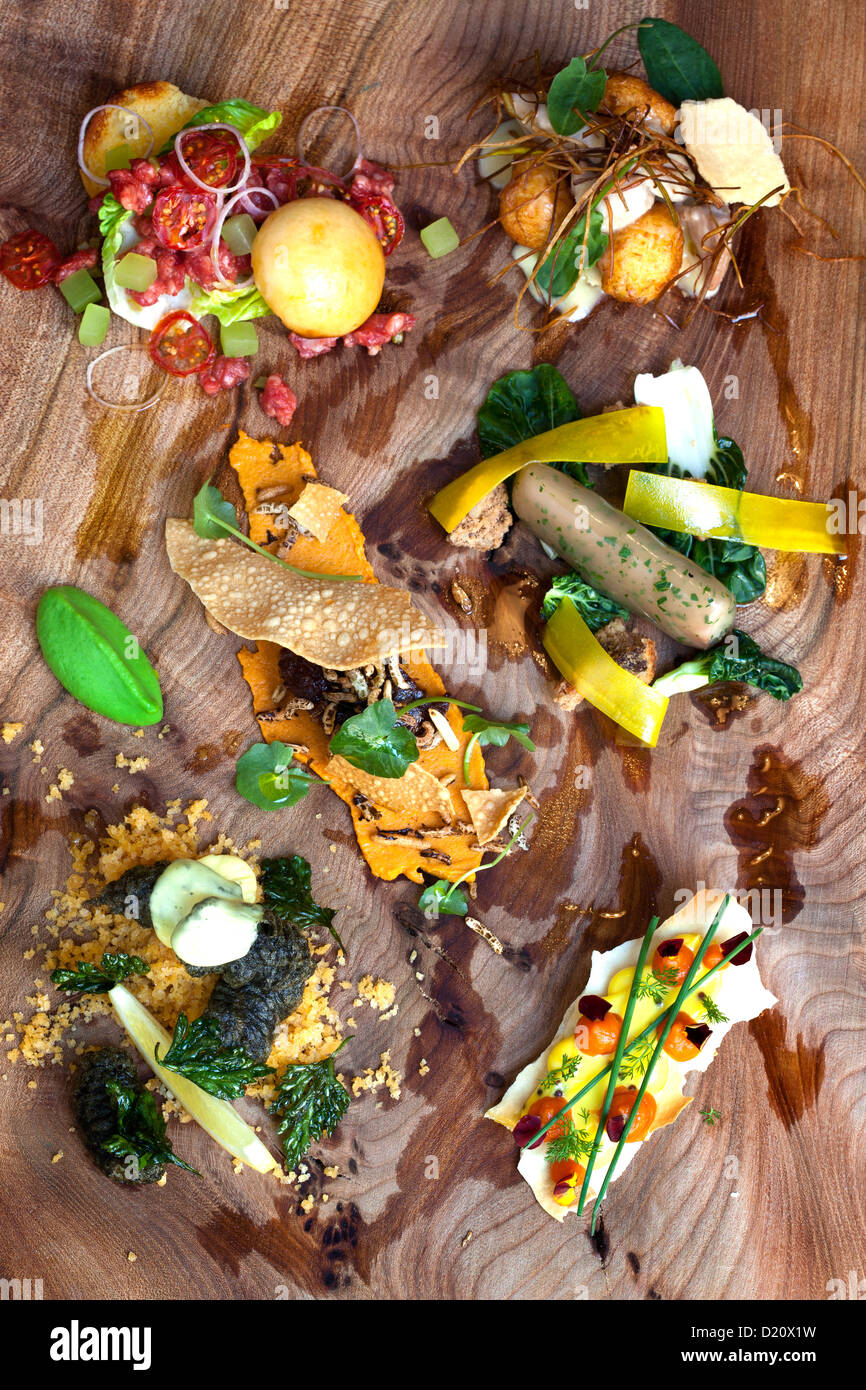 Chef Simon Rogans deconstructed take on popular british cuisine ...