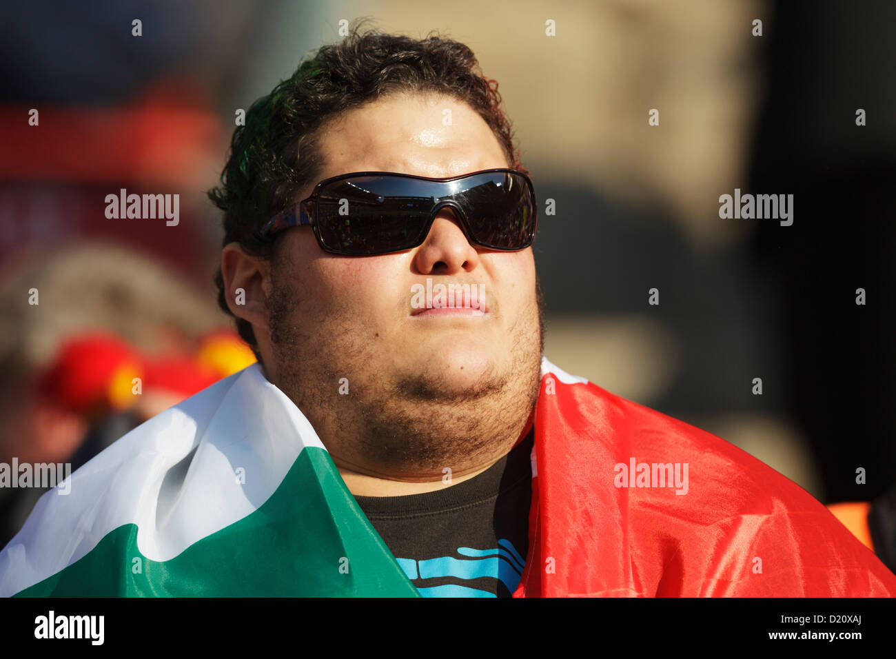 Fat man flag hi-res stock photography and images - Alamy