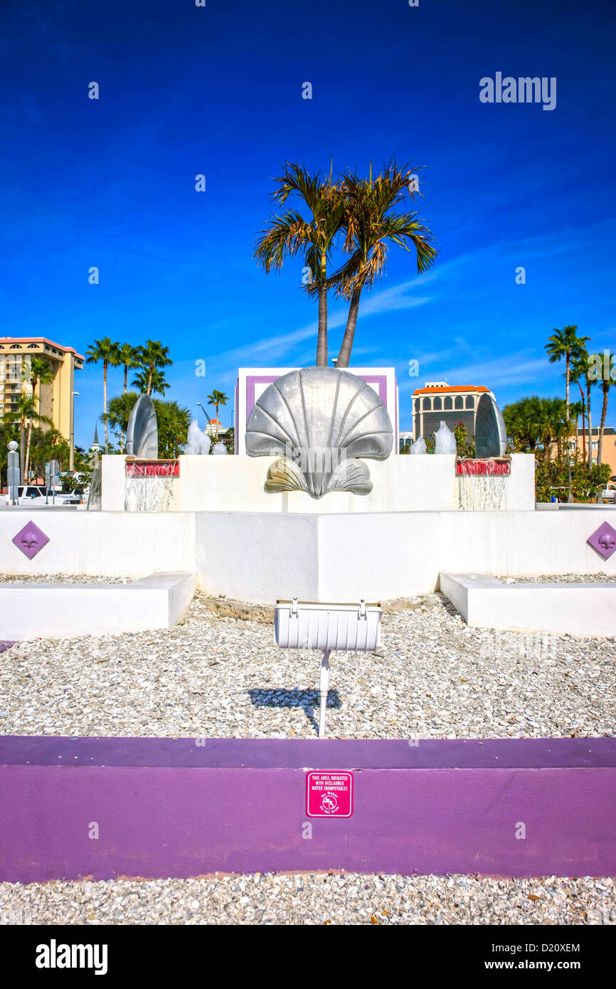 The Sarasota Bay front Circle Florida Stock Photo - Alamy