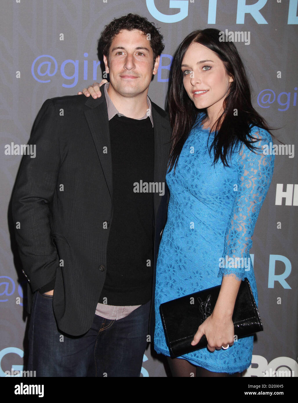 Jan. 9, 2013 - New York, New York, U.S. - Actor JASON BIGGS and JENNY ...
