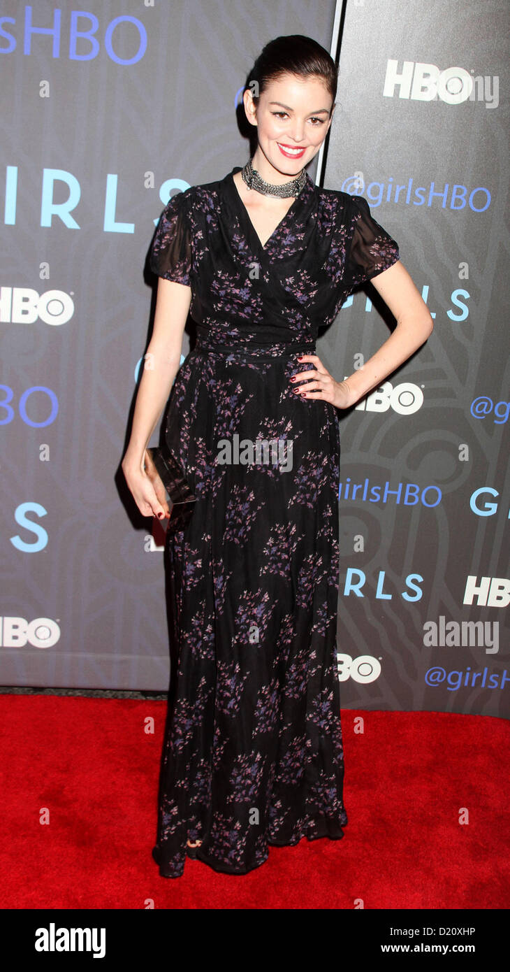 Jan. 9, 2013 - New York, New York, U.S. - Actress NORA ZEHETNER attends ...