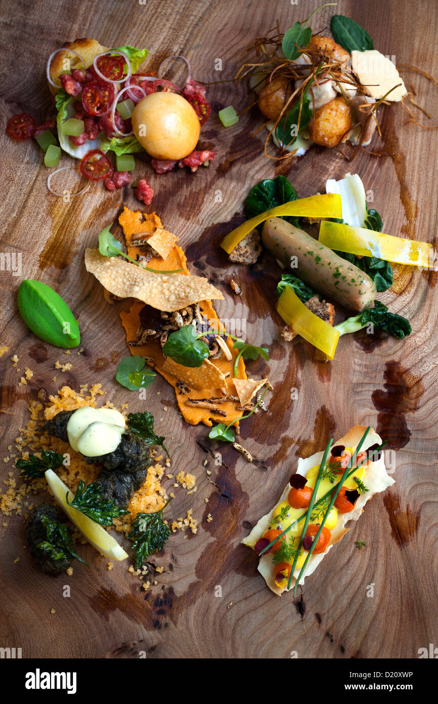 Chef Simon Rogans deconstructed take on popular british cuisine ...
