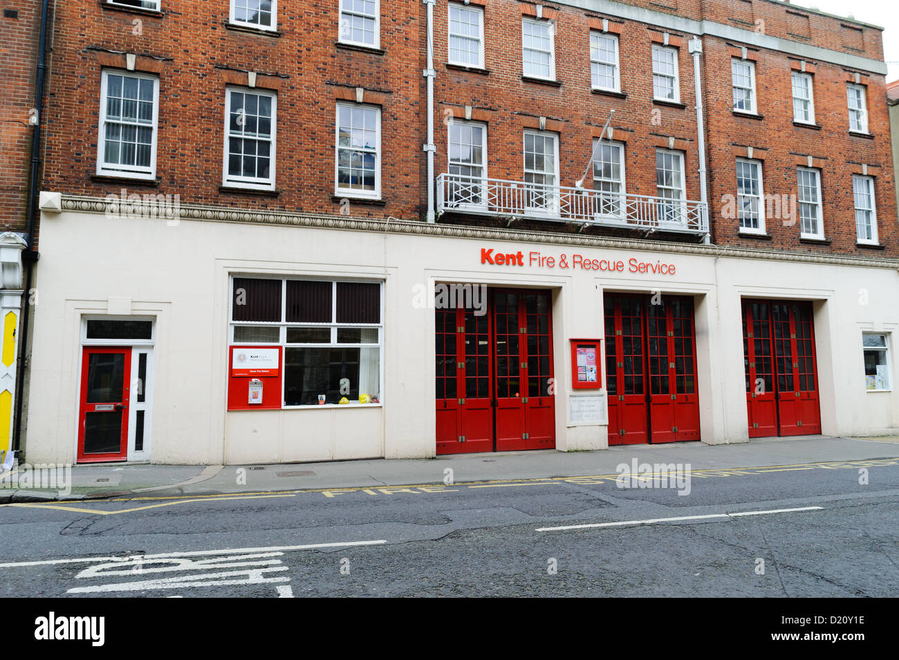 Dover Fire Station Stock Photo - Alamy