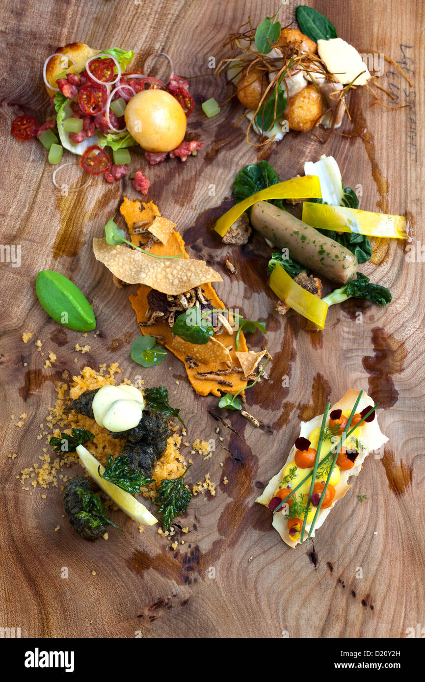 Chef Simon Rogans deconstructed take on popular british cuisine ...