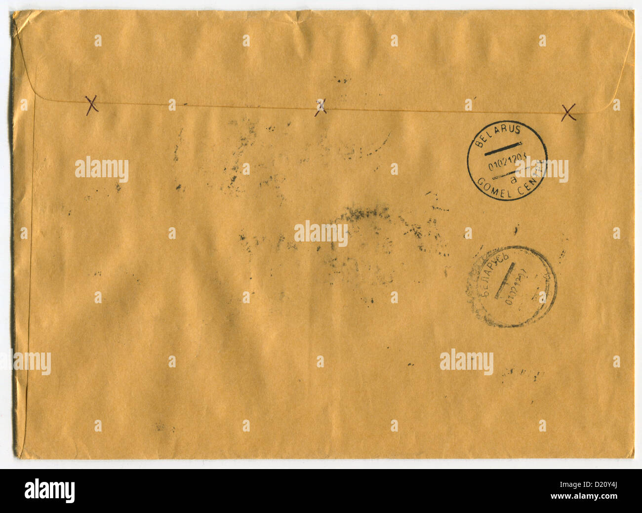 Post envelope, background Stock Photo - Alamy