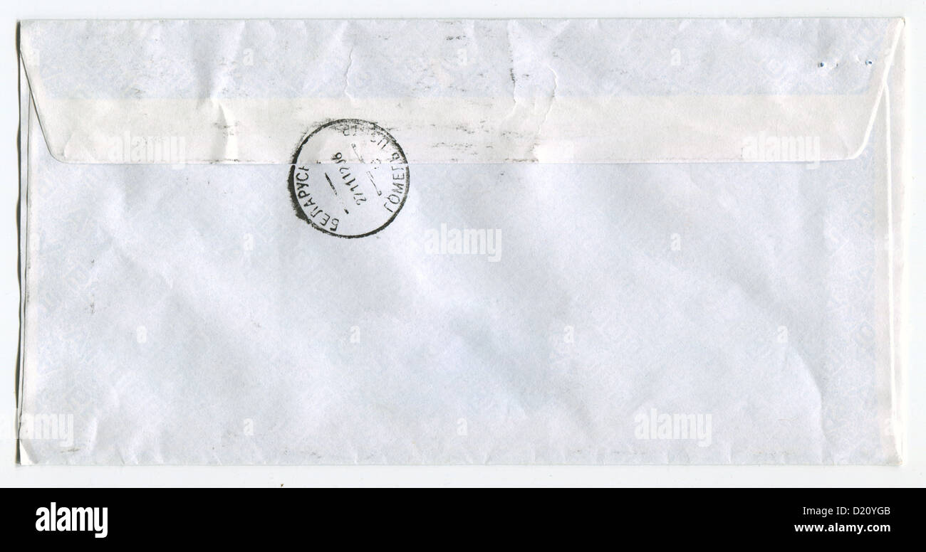 Post envelope, background Stock Photo - Alamy