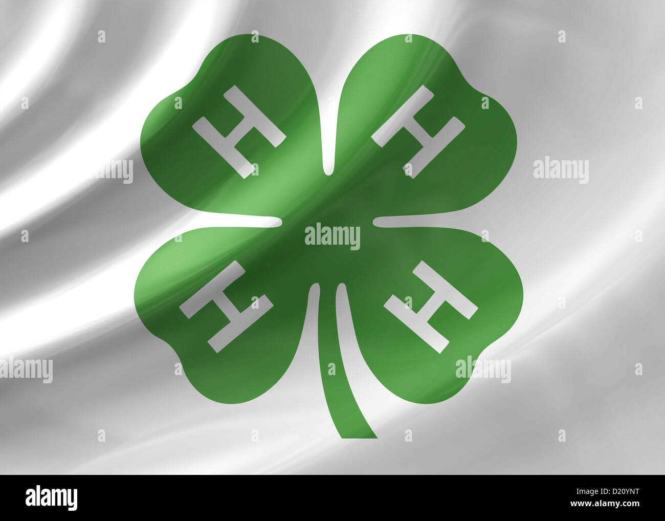 4 H Club Logo Symbol Icon Flag Stock Photo Alamy