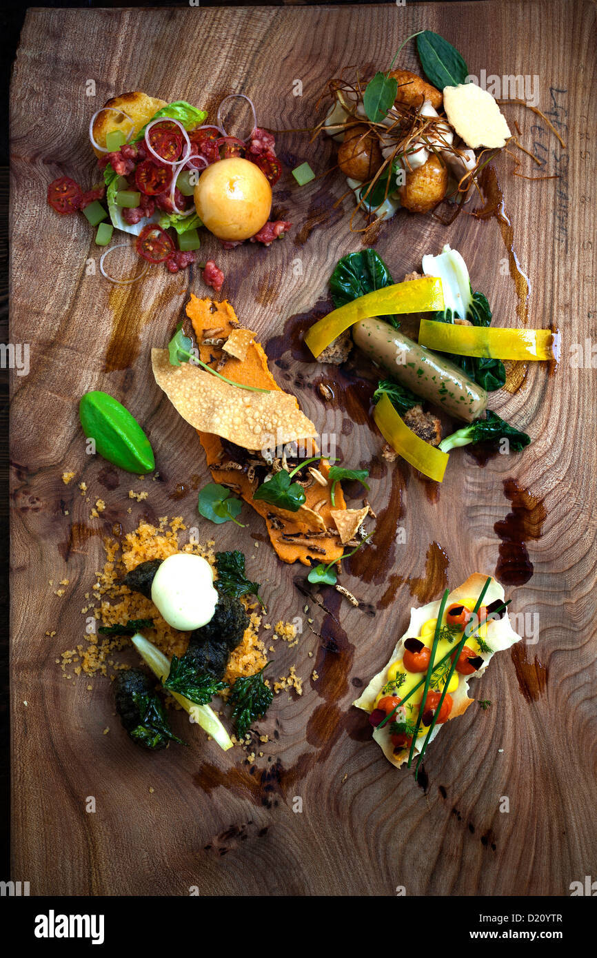 Chef Simon Rogans deconstructed take on popular british cuisine ...