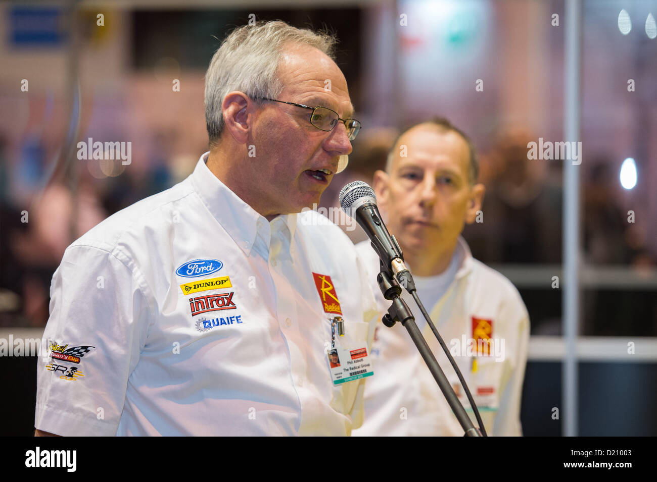 Birmingham, UK. 10th January 2013. Radical MD Phil Abbott at the launch ...