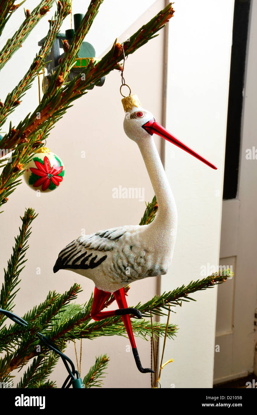 Christmas stork hi-res stock photography and images - Alamy