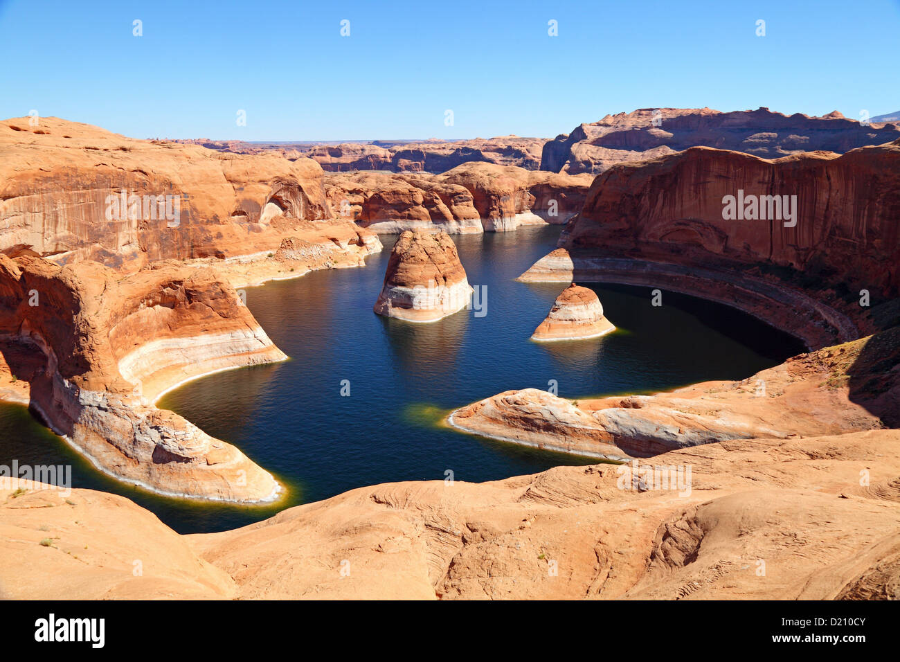 Reflection Canyon, Lake Powell, Glen Canyon National Recreation Area ...