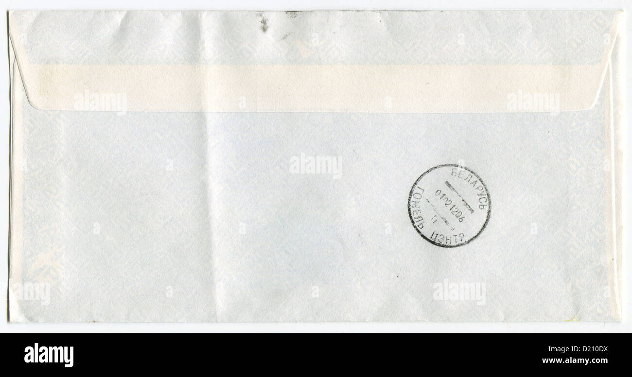 Post envelope, background Stock Photo - Alamy