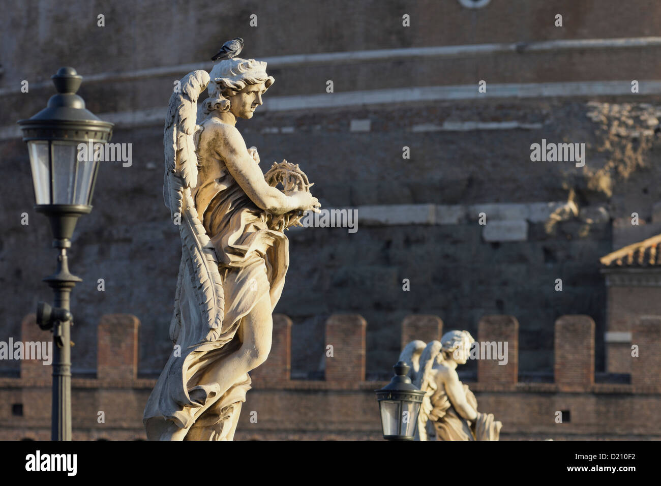 Castel santangelo statues hi-res stock photography and images - Alamy