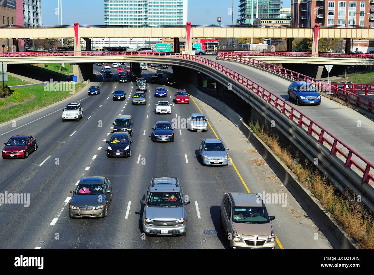 Chicago traffic hi-res stock photography and images - Alamy