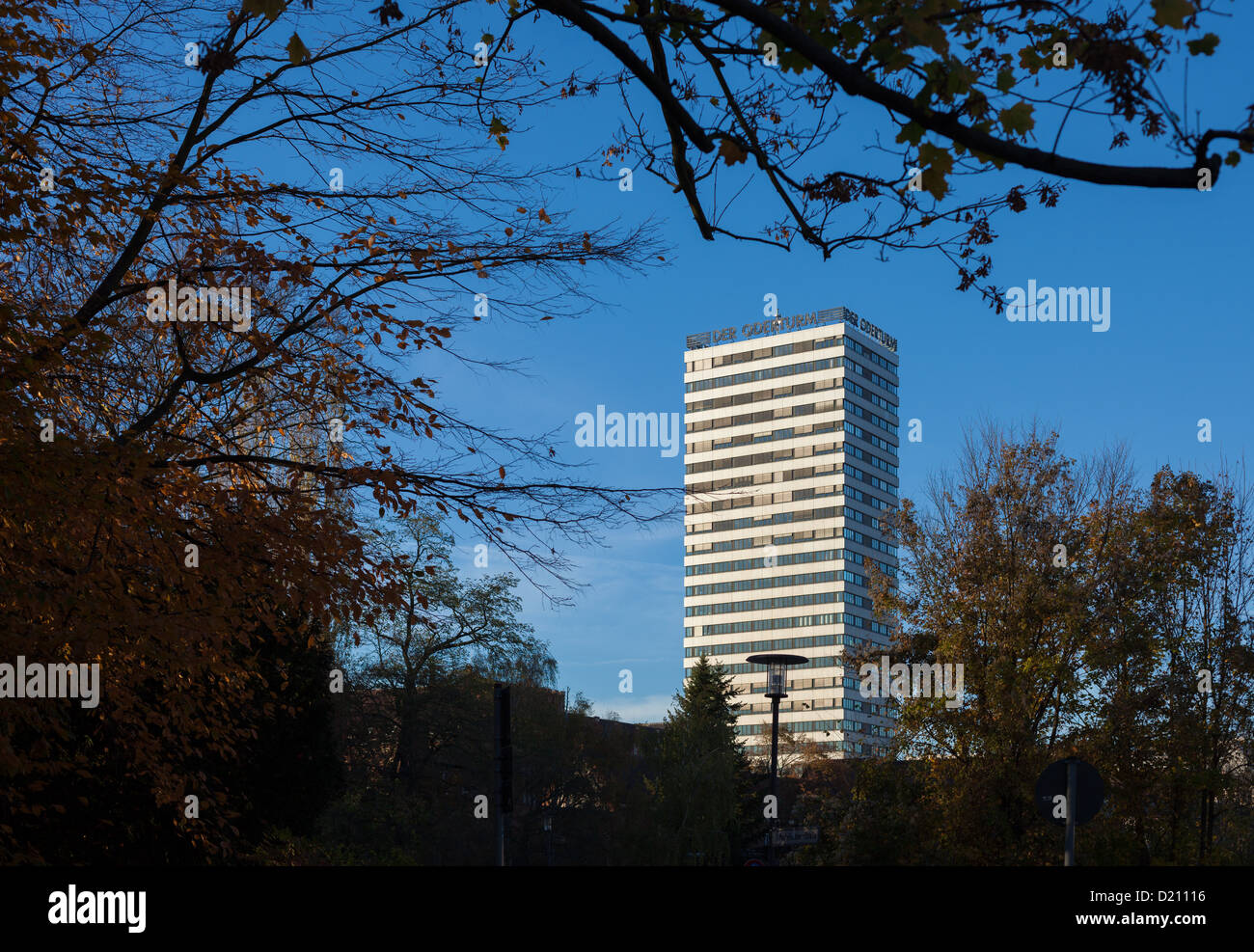 The landmark Oderturm, Frankfurt (Oder), Brandenburg, Germany Stock ...