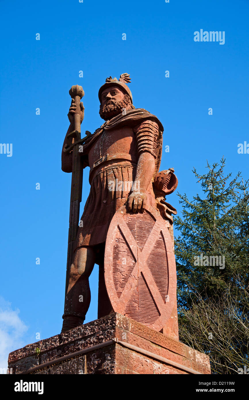 Wallace statue bemersyde hi-res stock photography and images - Alamy