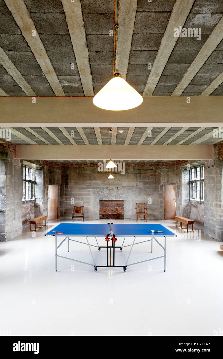 Ping pong room at Tixall Gatehouse, holiday home, booking via ...