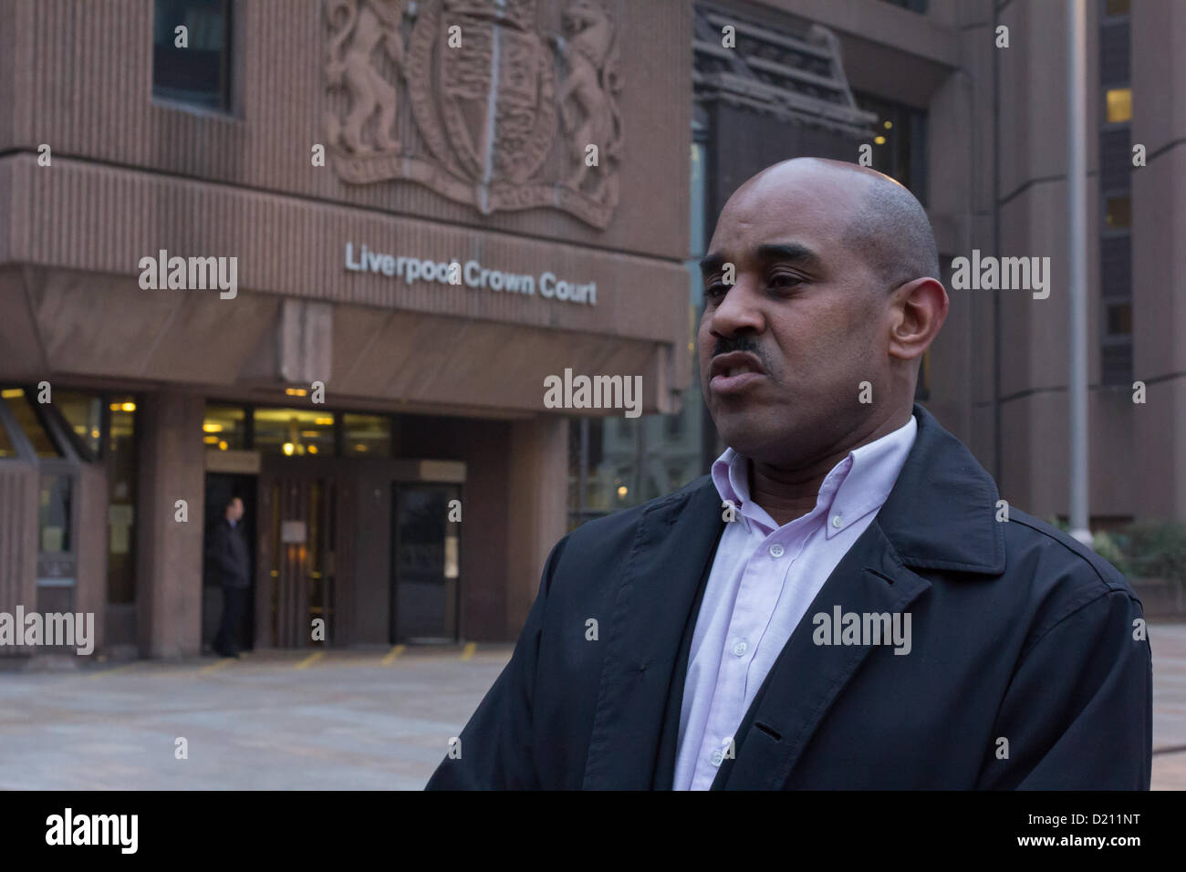 Liverpool, UK. 10th January 2013. The killers of Liverpool dad David ...