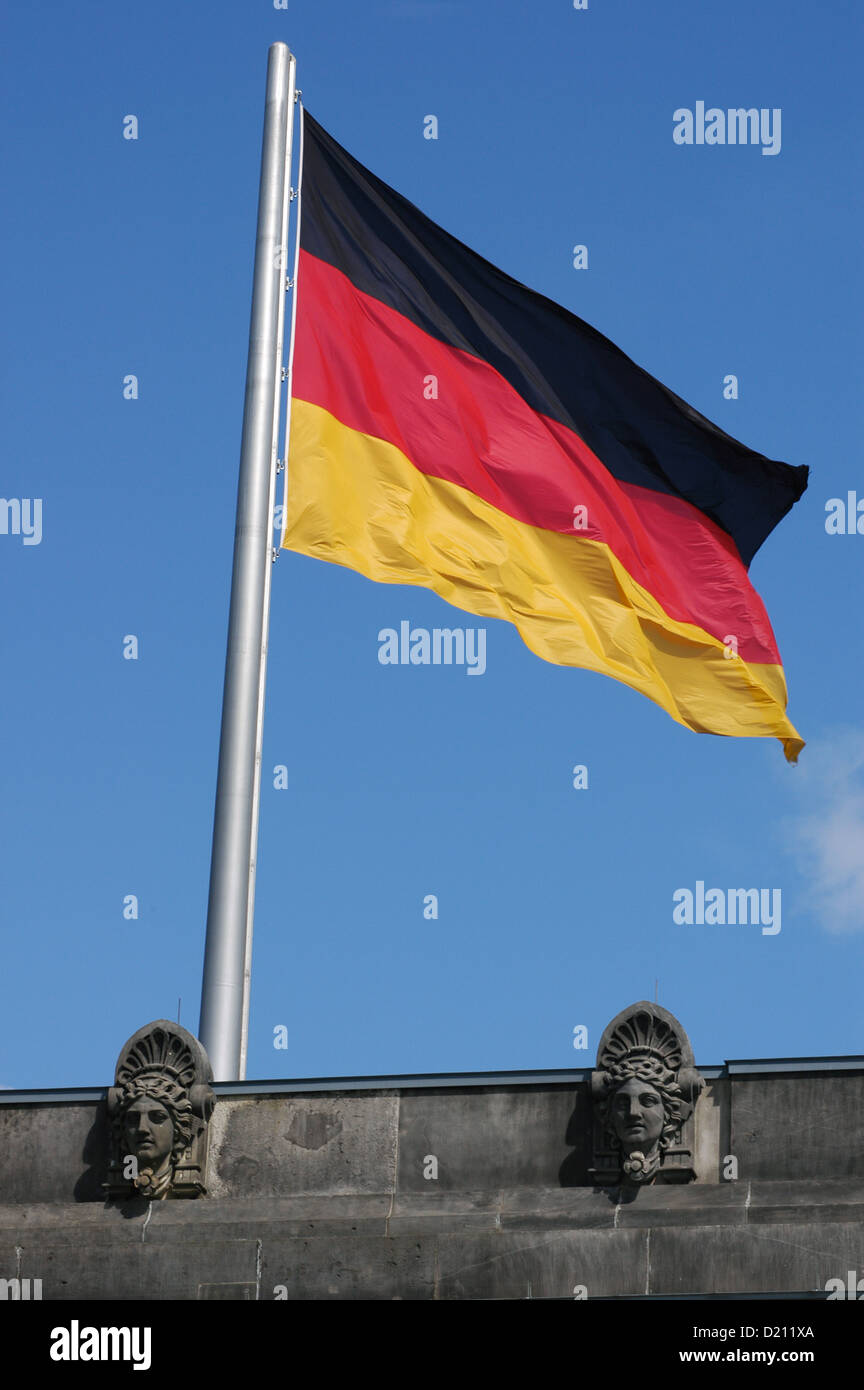 German official flag hi-res stock photography and images - Alamy