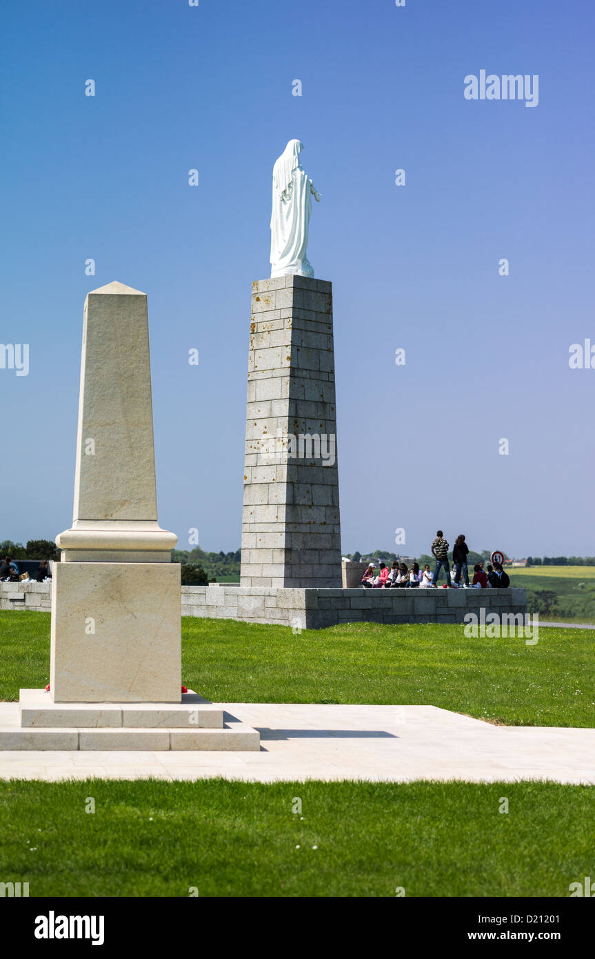 France, Normandy, Arromanches, a memorial in the places of the second ...