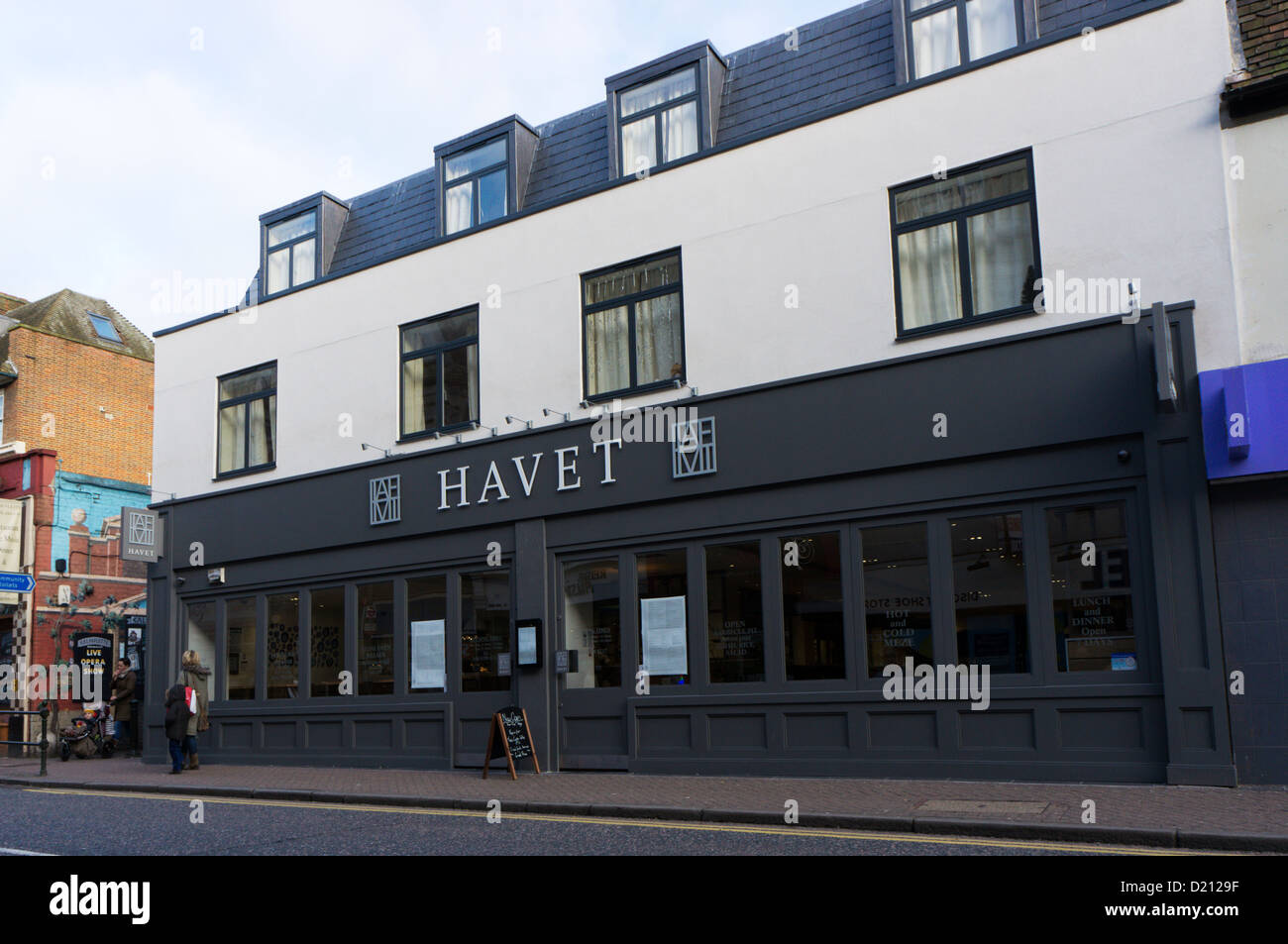 The Turkish Cypriot retaurant Havet in Bromley, Kent Stock Photo - Alamy