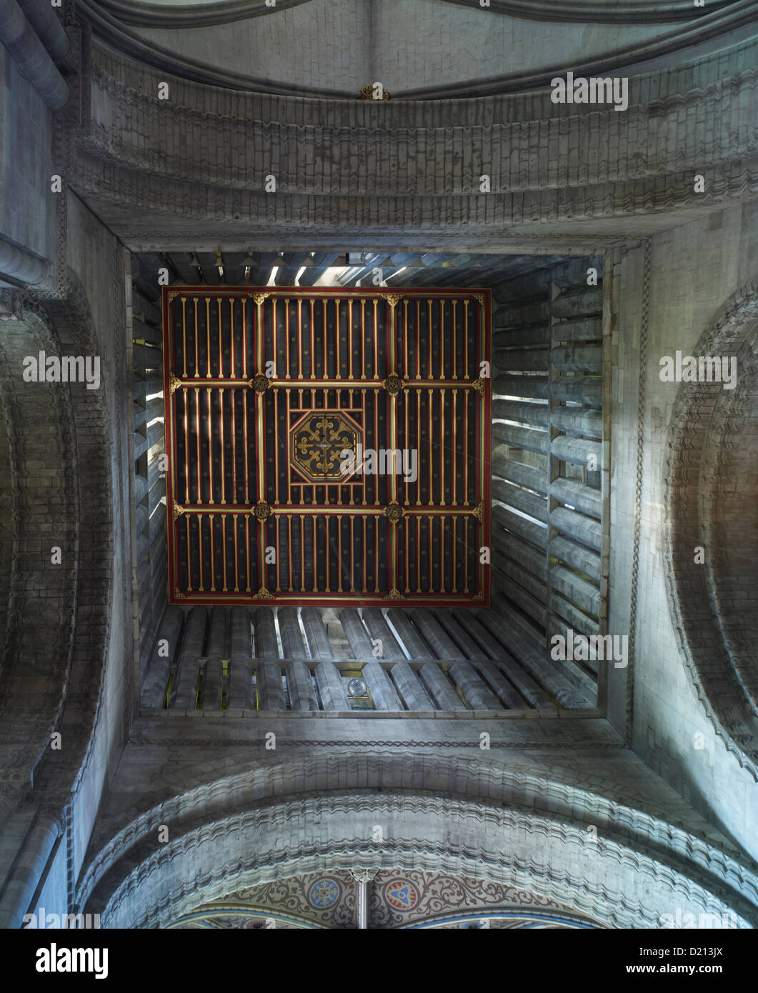 Hereford Cathedral tower crossing Stock Photo - Alamy