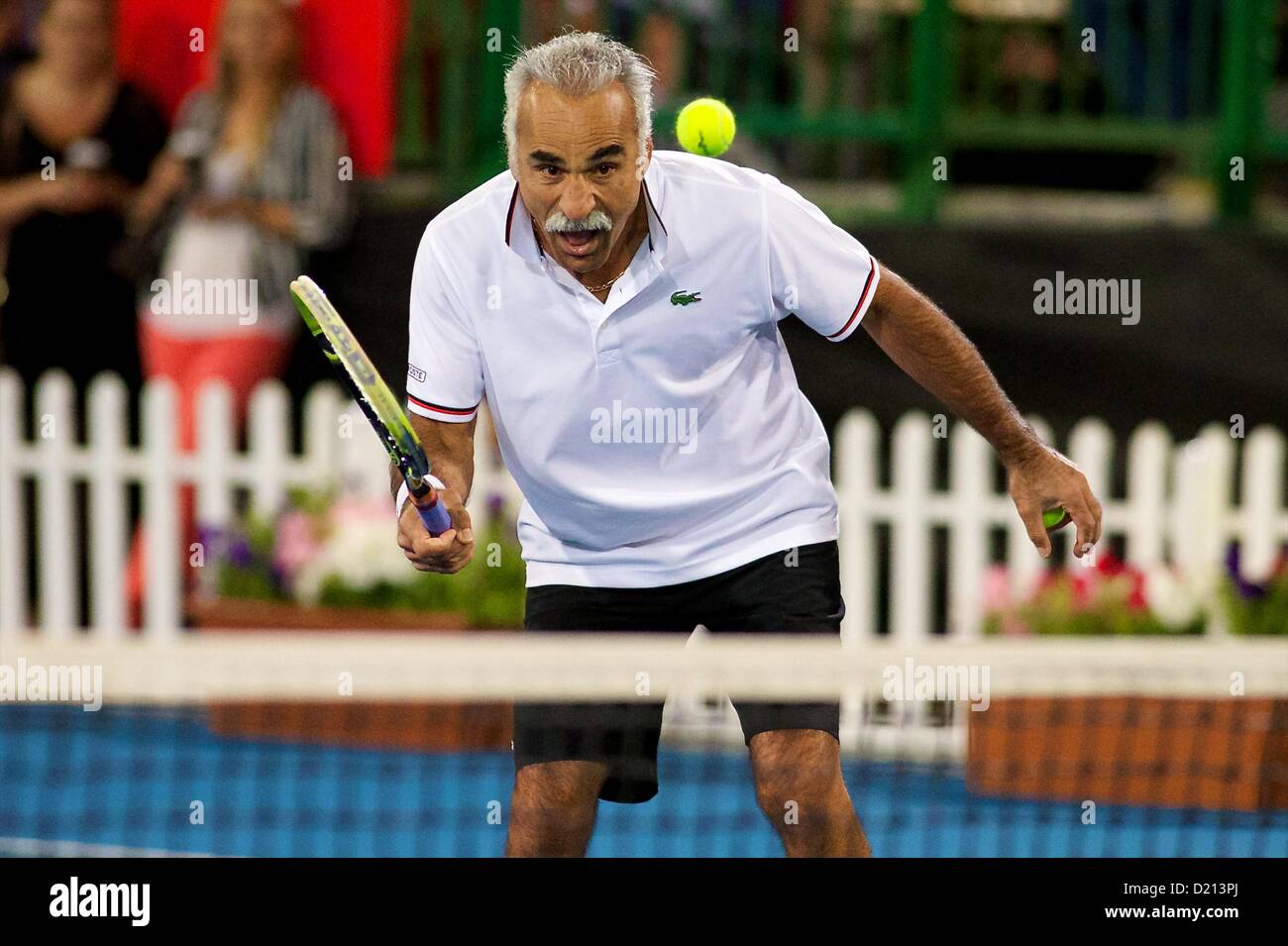 09.01.2013. Adelaide, Australia. MANSOUR BAHRAMI - Action from Day 2 of ...