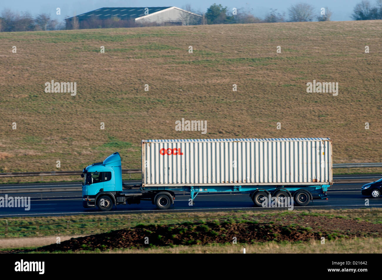Container lorry hi-res stock photography and images - Alamy