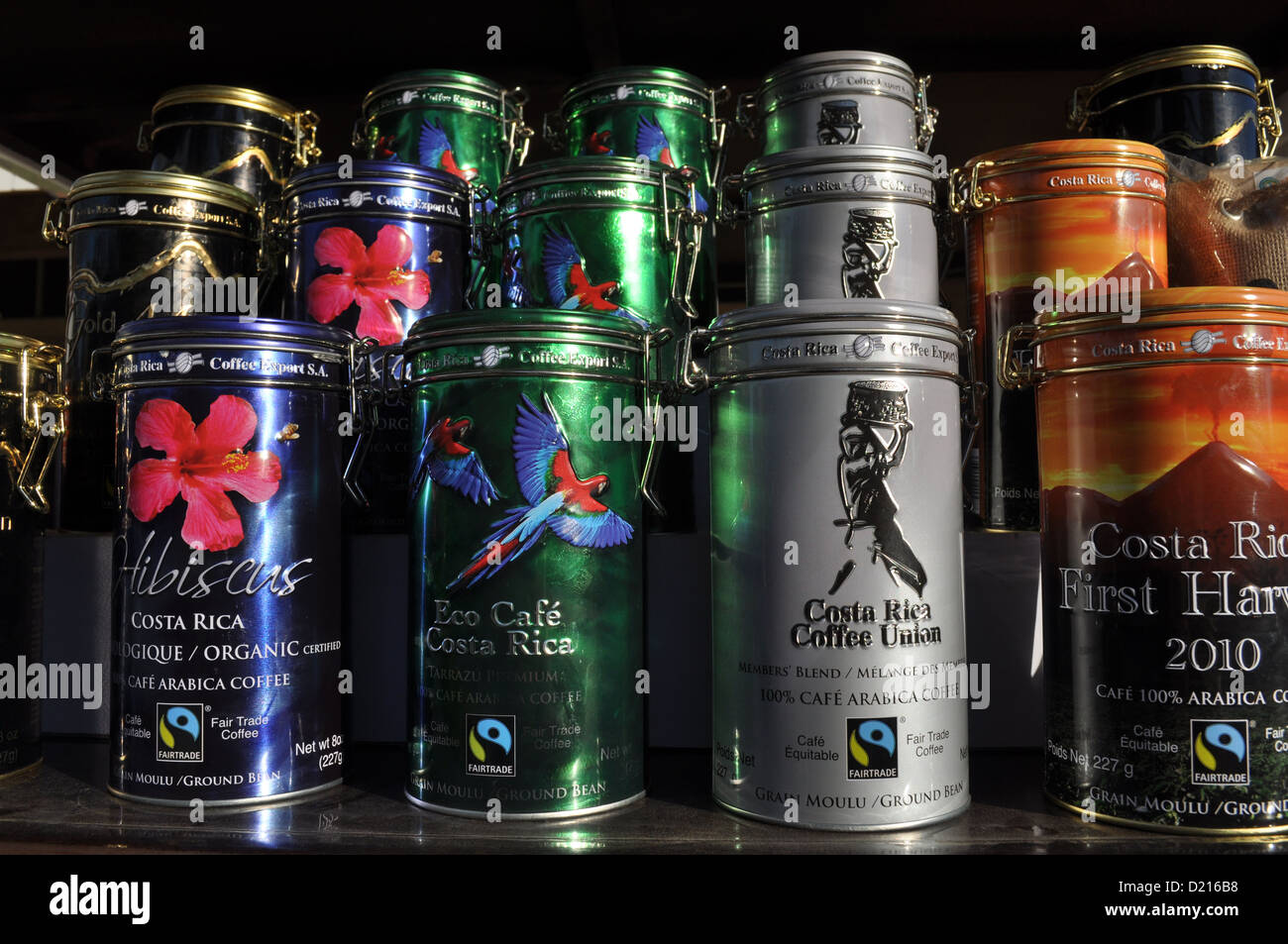 Costa Rican coffee Stock Photo - Alamy