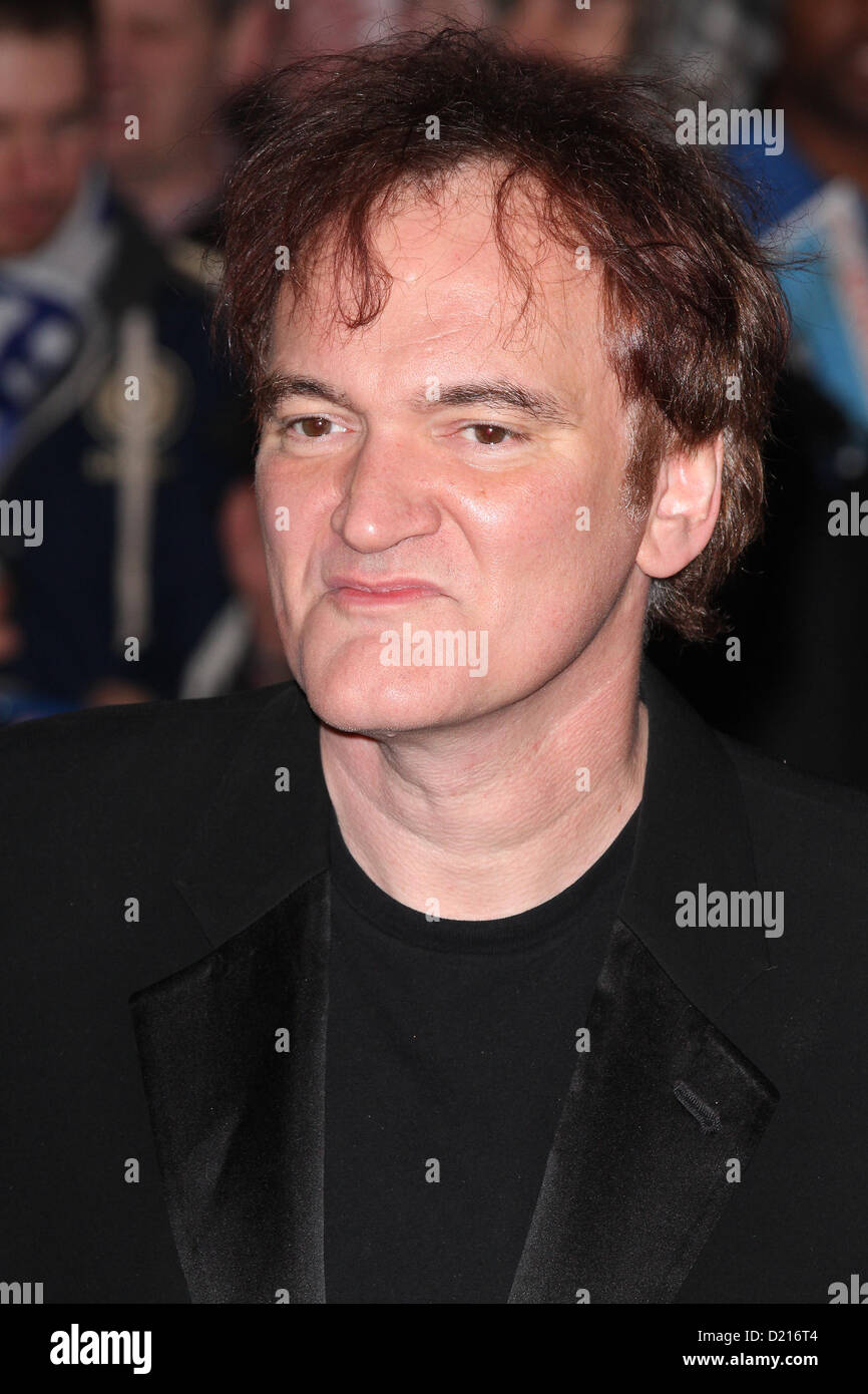Director Quentin Tarantino arrives for the Django Unchained - UK film ...